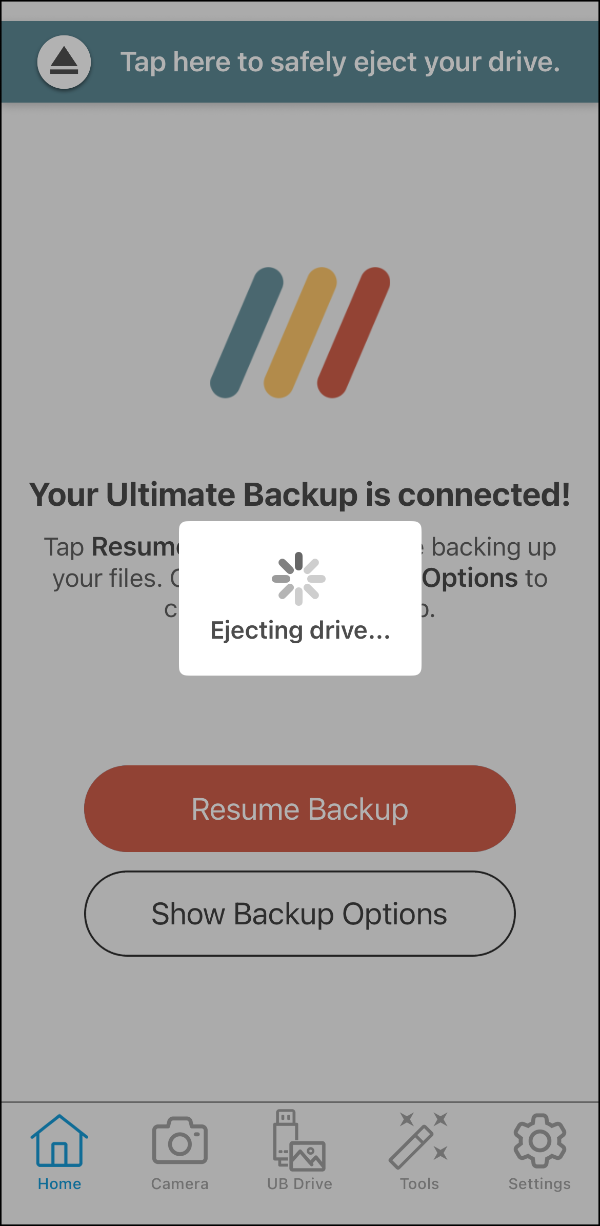 How to Eject Ultimate Backup – Help Center