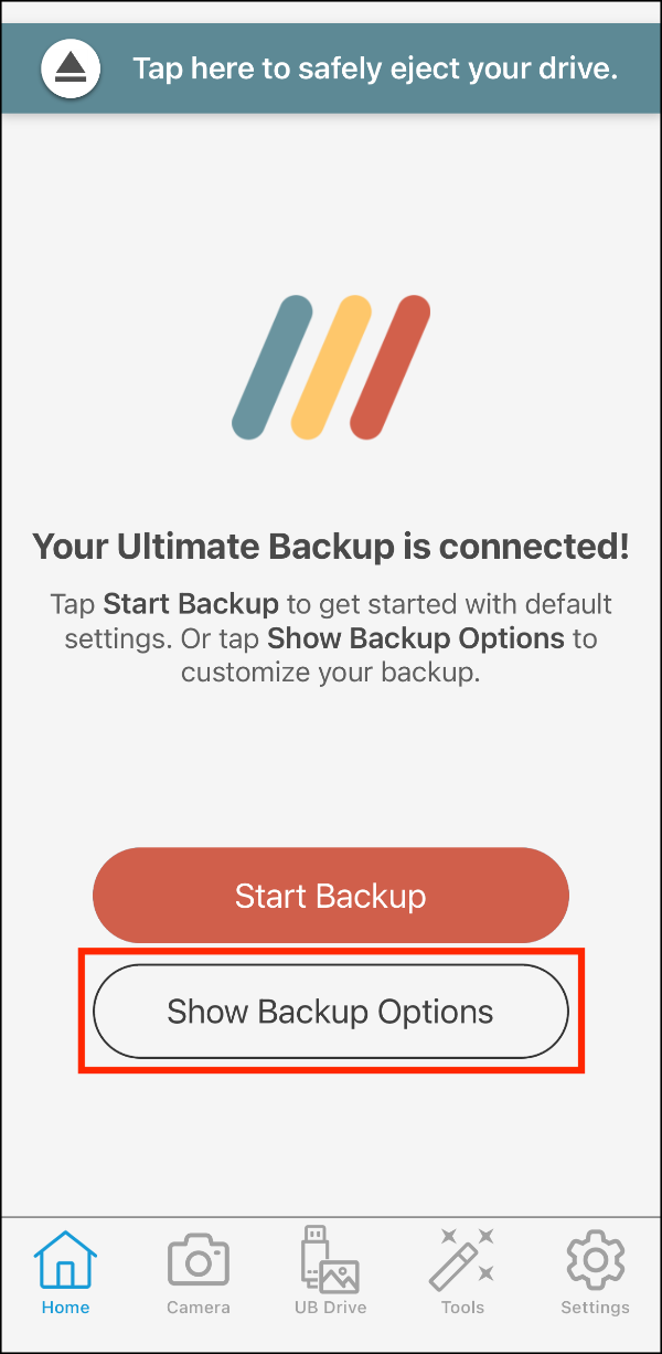 How to Change Backup File Types – Help Center