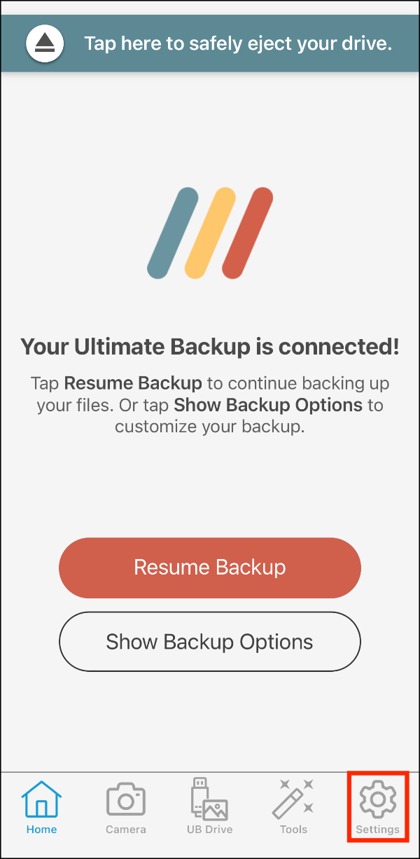 How to Reset Ultimate Backup – Help Center
