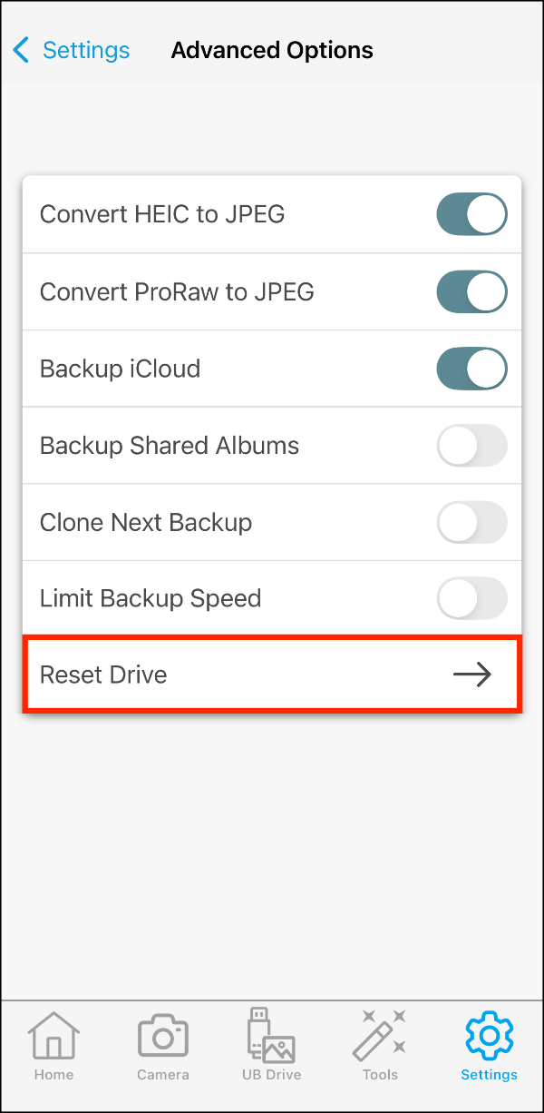 How to Reset Ultimate Backup – Help Center